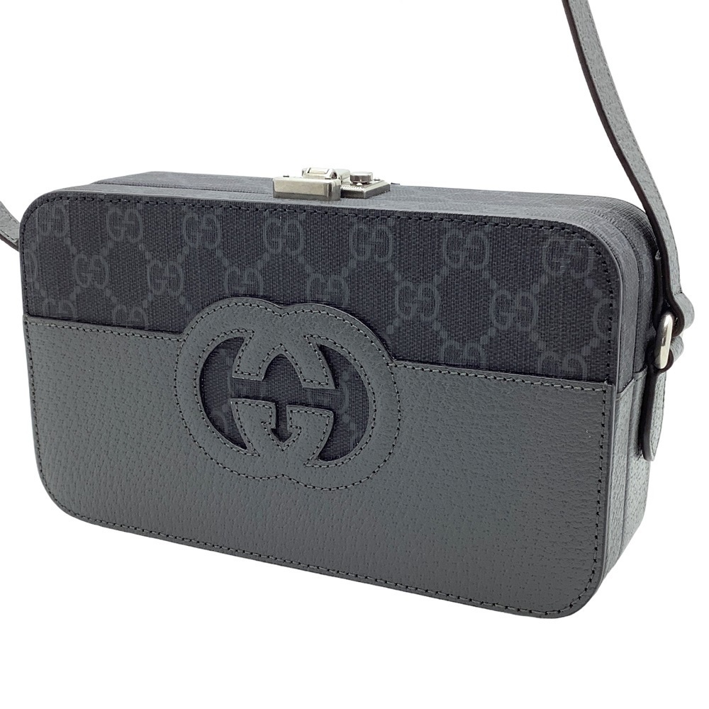Gucci Cutout Interlocking G Shoulder Bag Gg Supreme C… - Gem